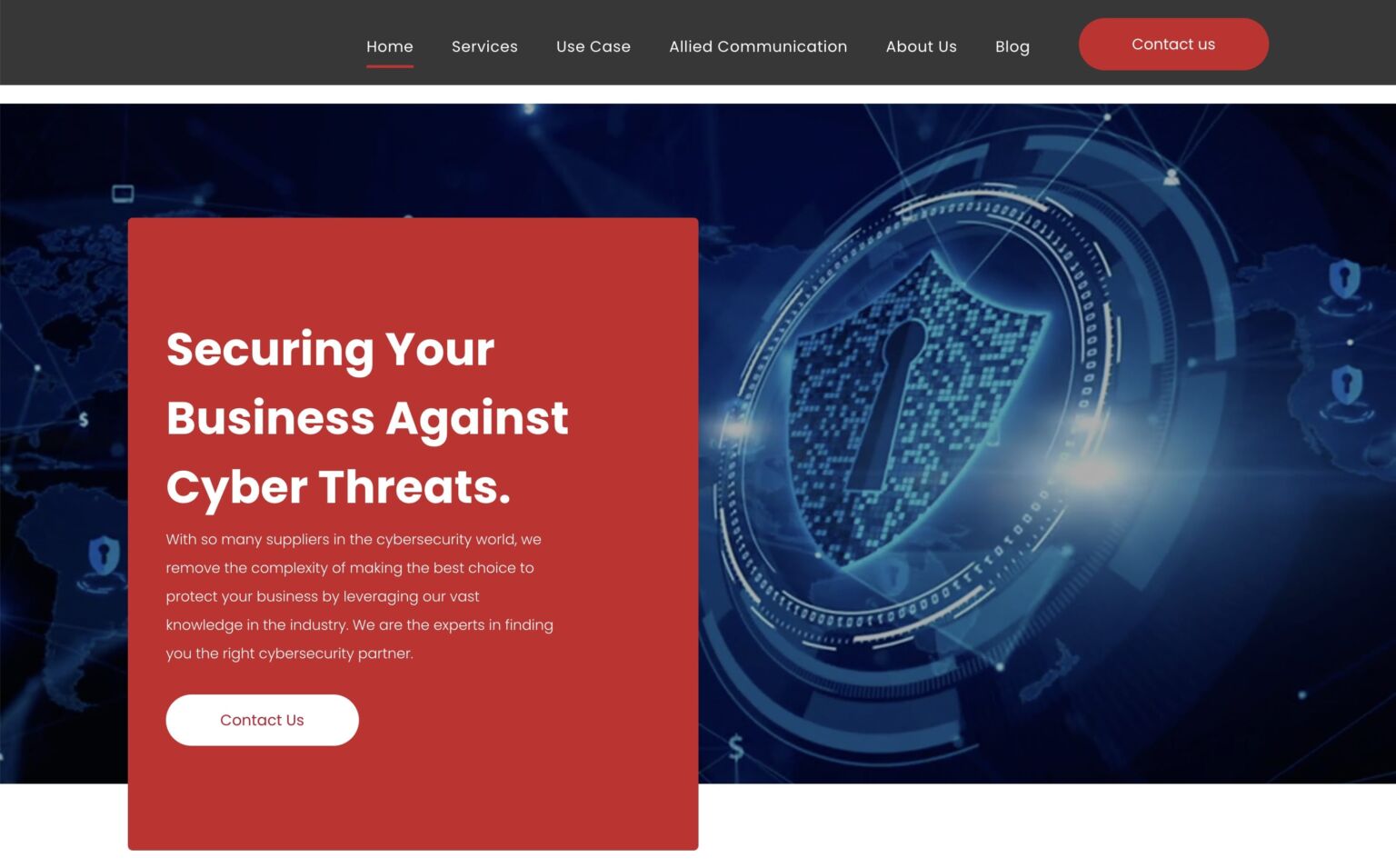 Cyber Security Website Design Agency | Examples & Inspirations